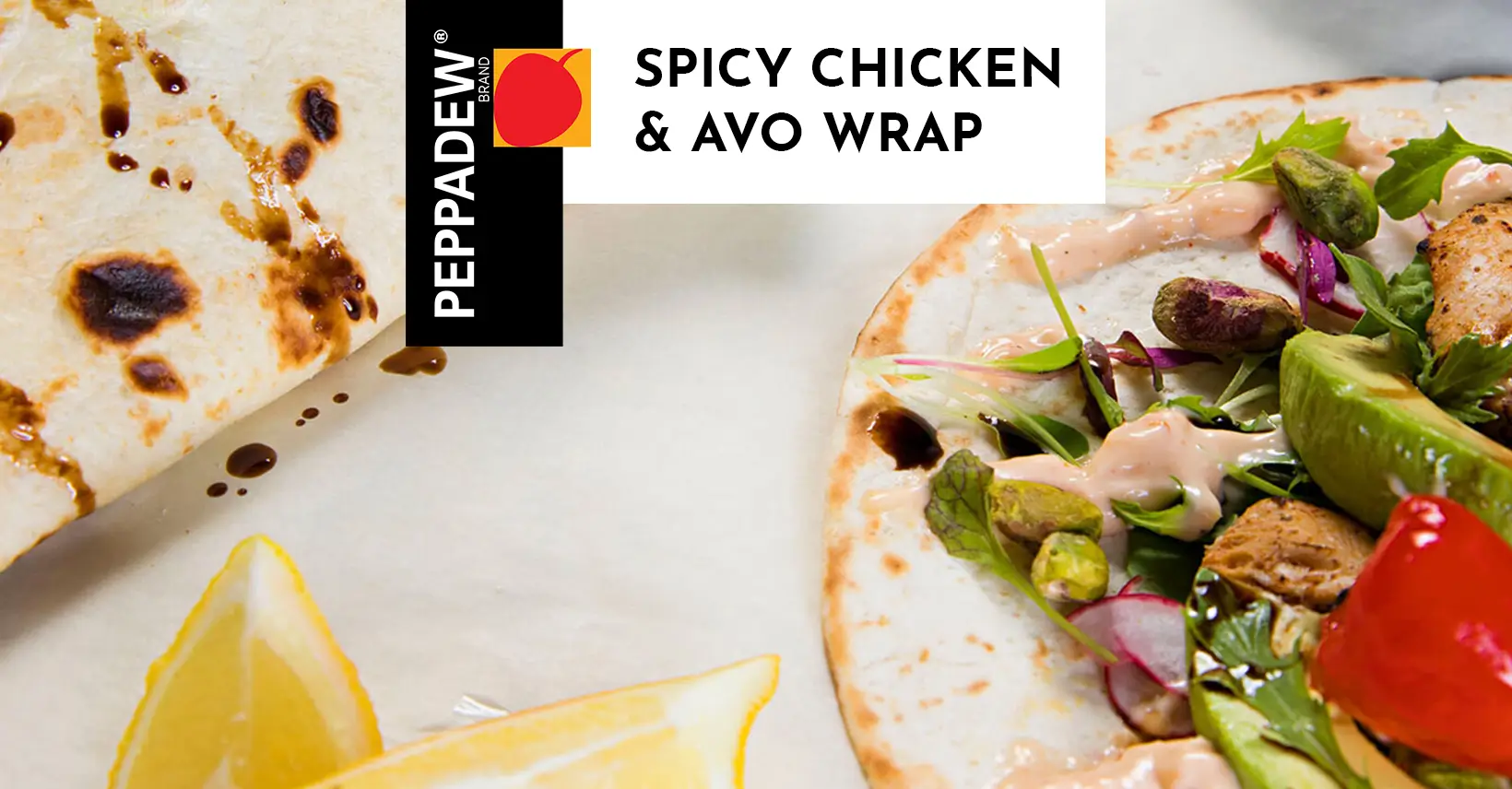 Spicy Chicken & Avocado Wrap Recipe | PEPPADEW® UK